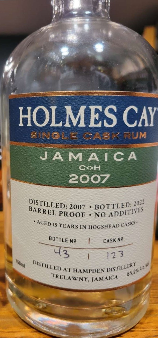 Hampden C H 2007 Holmes Cay – Malt Runners