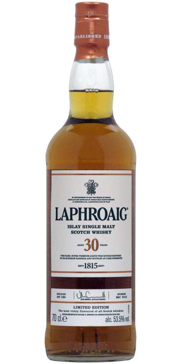 Laphroaig 30 Year (blind!) – Malt Runners