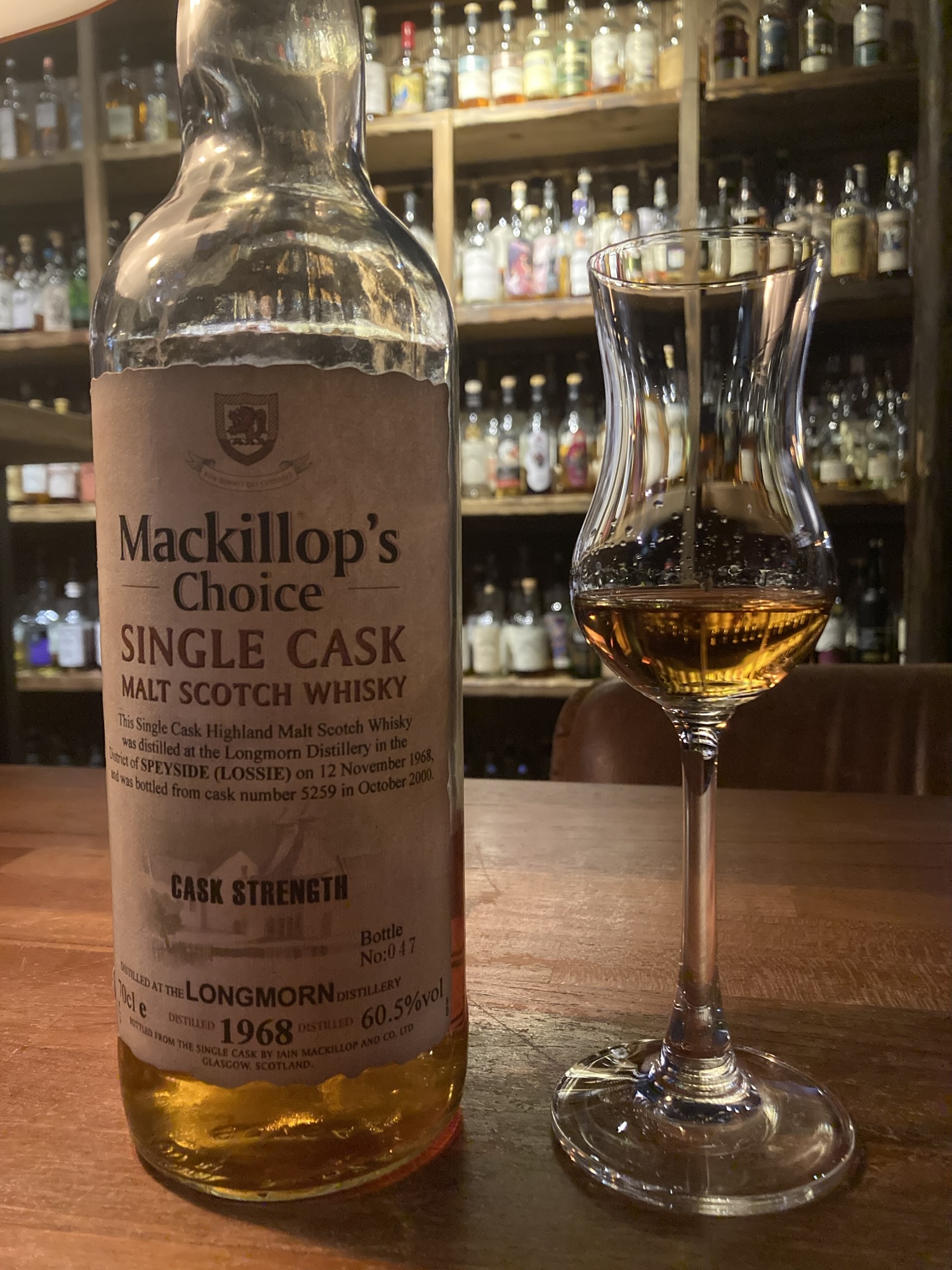 Longmorn 31 (1968) Mackillop’s Choice – Malt Runners