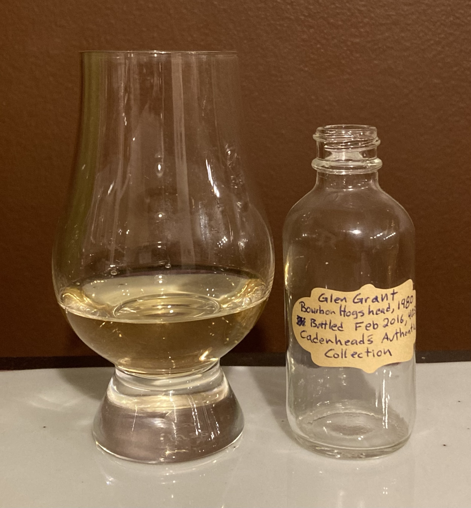Glen Grant 35 (1980) Cadenhead’s – Malt Runners